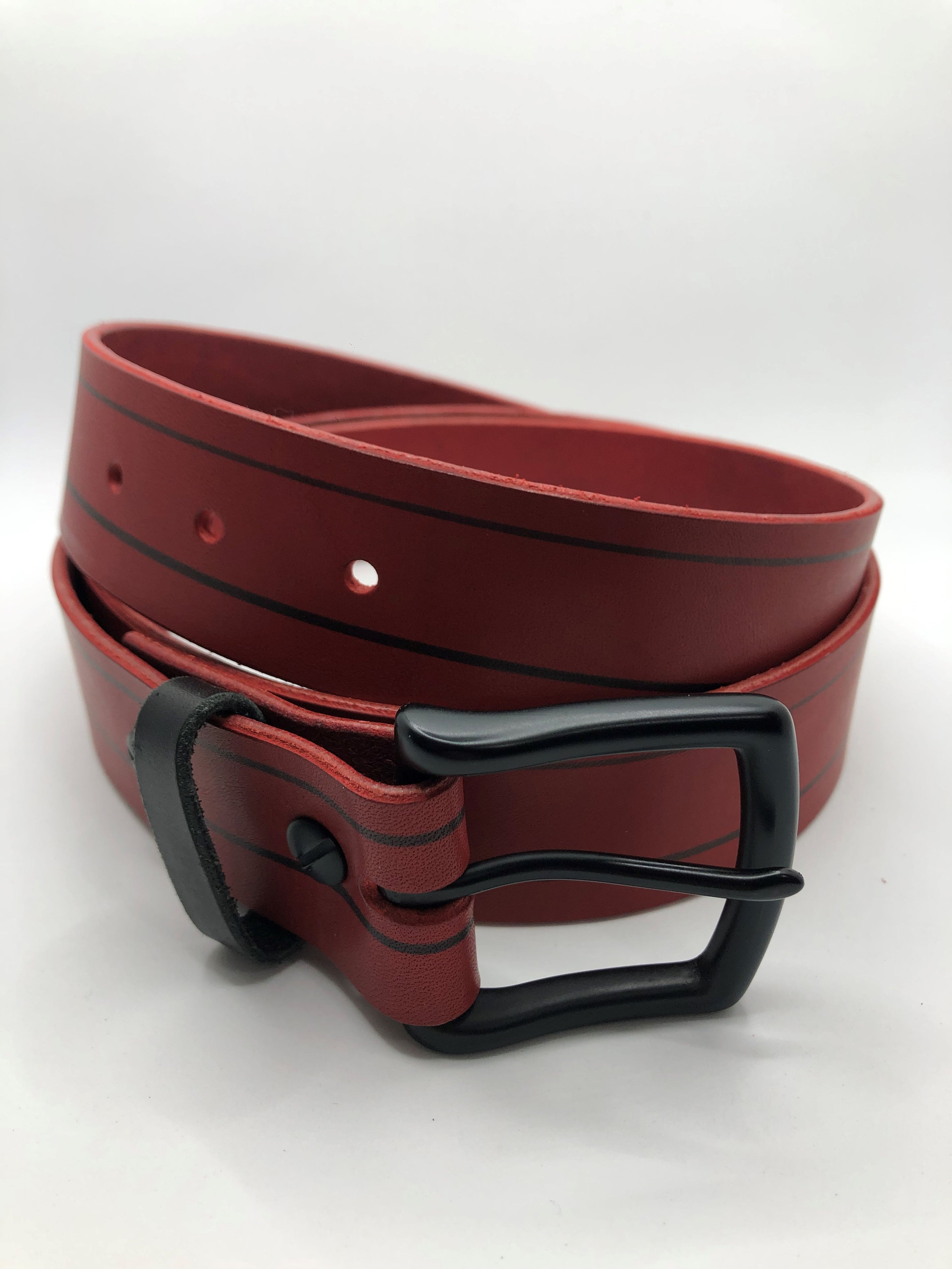 Redback - Red Leather Belt Limited Edition – House of Cato