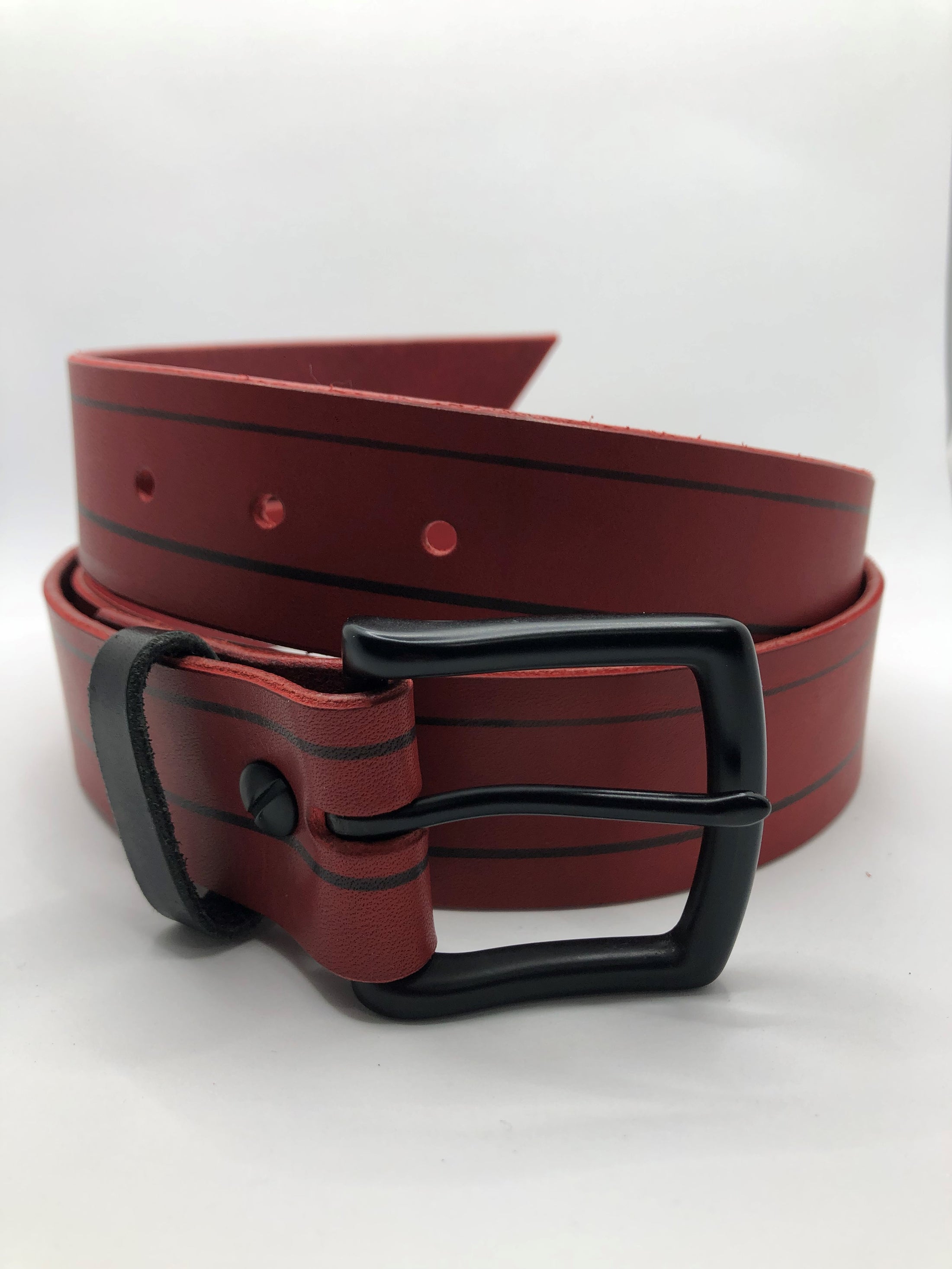 Redback - Red Leather Belt Limited Edition – House of Cato