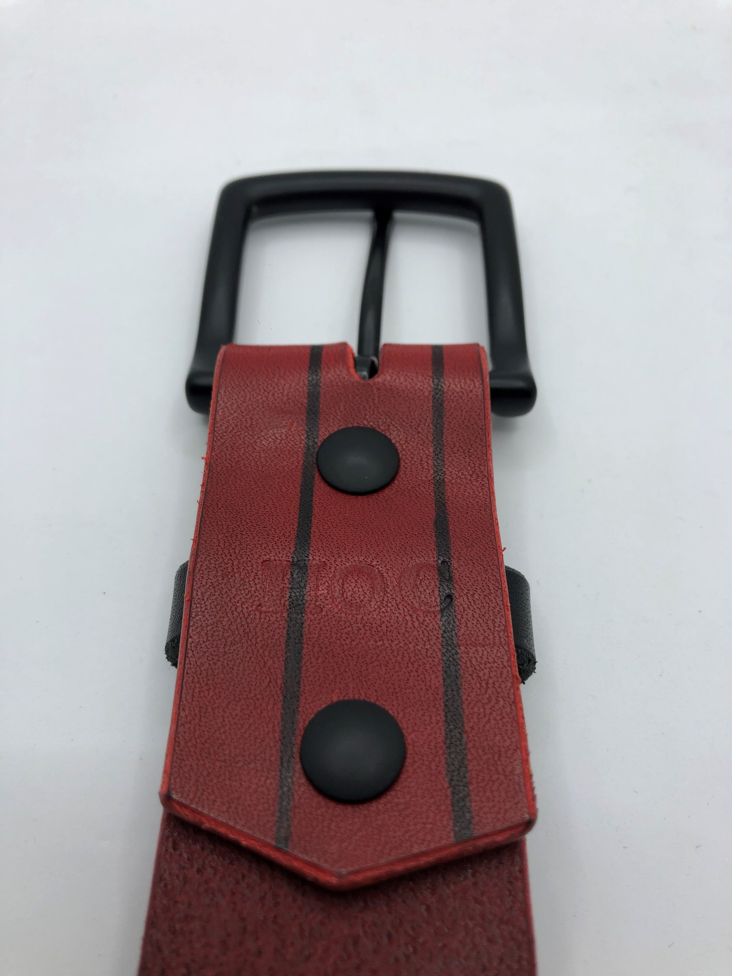 Redback - Red Leather Belt Limited Edition – House of Cato